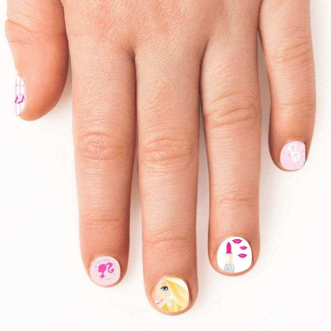 Barbie Girls (Kids) - Kids Nail Wraps from Outlined | Outlined